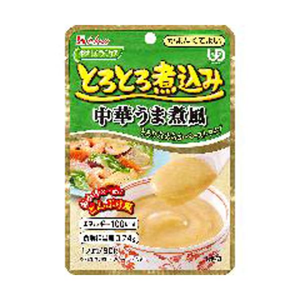 人気の主菜メニューの味わいで、離水やべたつきが少なく、なめらかな物性のペーストなので、食べたくても食べづらい主菜そのものを食べているような感覚でおいしく食べられる、レトルトペースト惣菜です。