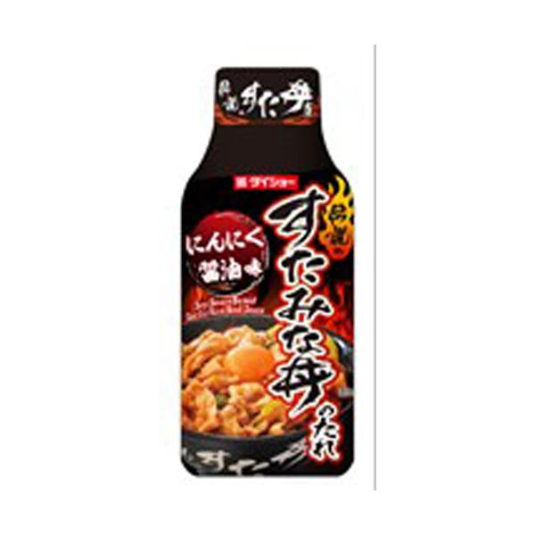 にんにくのコクと風味を効かせた「すたみな丼」のたれです。唐揚げの下味付けや肉野菜炒め・焼きうどん等にもご使用いただけます。