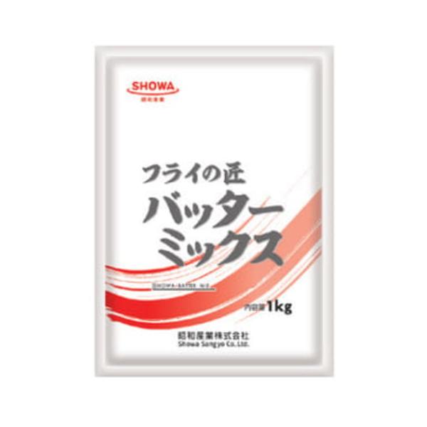 打ち粉なしでも衣がはがれにくく、300%高加水設計でバッター単価を抑えることができます。<br>