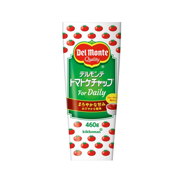 ファミリー向けのつけ、かけ、調理と全てにお使いいただけるトマトケチャップです。おだやかな酸味とまろやかな甘みが特徴です。フルーティーな味わいをお楽しみください。
