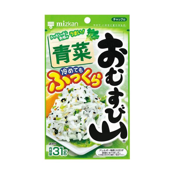 ホカホカごはんに混ぜるだけで、青菜の風味と食感を活かした彩りのよいおむすびが手軽にできます。子どもが喜ぶ彩りとおいしさなので、行楽やお出かけの際に笑顔で召し上がれます。