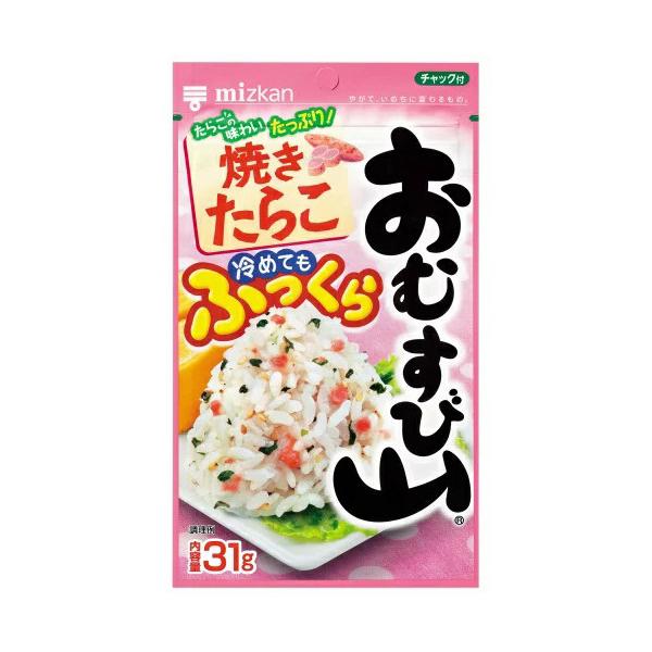 ホカホカごはんに混ぜるだけで、たらこにロースト醤油を加え、こんがりと焼いた風味を活かしたおむすびが手軽にできます。独自の工夫で、冷めてもごはんが硬くなりにくく、ふっくらしたおいしさで召し上がれます。