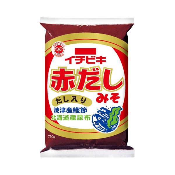 焼津産鰹節・北海道産昆布を使用しただし入り赤だし