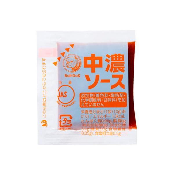 惣菜やお弁当用の添付できる小袋の中濃ソース