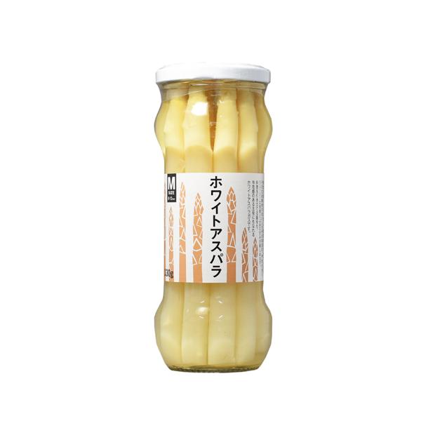 素材の豊かな旨味を閉じ込めたふっくら甘いホワイトアスパラです。