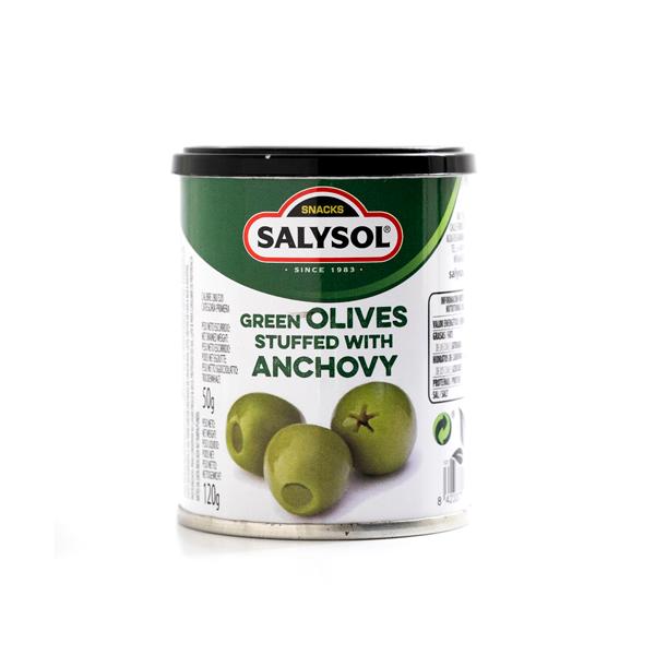 本場スペイン産オリーブを塩漬けし、オリーブの中にアンチョビペーストを詰めた病みつき間違いなしの人気フレバー。