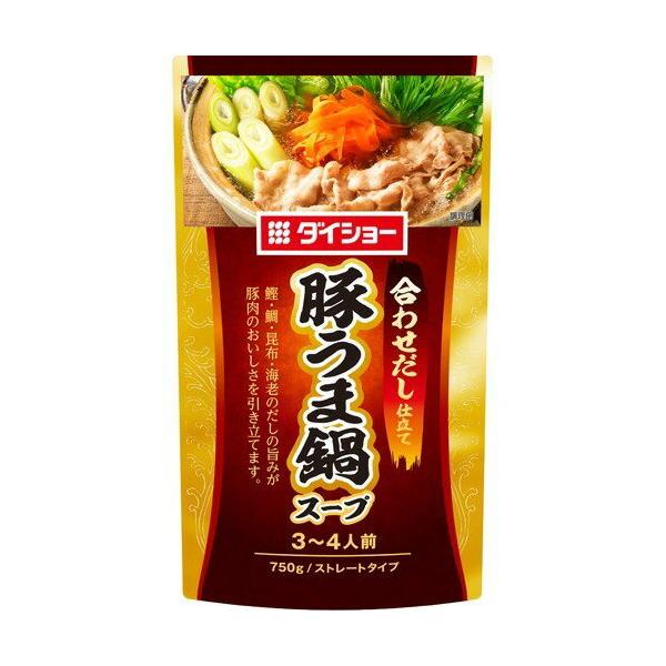 鰹・鯛・昆布・海老の合わせだしに清酒を加え、風味よく仕上げた鍋スープです。