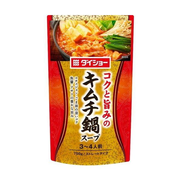 コチュジャンのコクに、豆板醤・赤唐辛子のピリッとした辛さが食欲をそそる鍋スープです。にんにく・ごま油の風味と魚介・ポークの旨みを加え、厚みのある味わいに仕上げました。