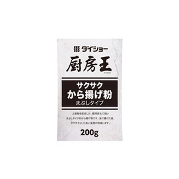 上新粉を配合した、経時変化に強いまぶしタイプのから揚げ粉です。 油で揚げた後、サクサクとした良い食感が持続します。