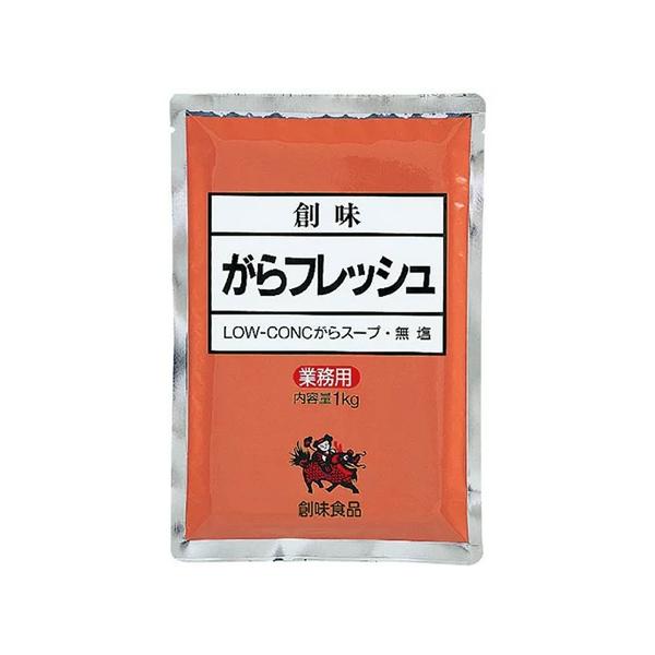 本品は、ポークとチキンのガラを贅沢に使い特殊製法によりフレッシュなガラスープが完成しました。