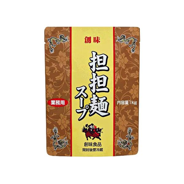 風味豊かでクリーミーな練りゴマをたっぷりと使い、柔らかな辛さとコクのある醤（コチジャン、豆板醤）をバランスよく配合して仕上げたこだわりの担担麺スープです。