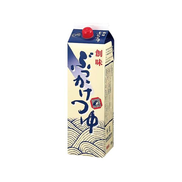 吟味した削り節と昆布よりとった一番だしをたっぷりと使いだし風味豊かで上品なつゆに仕上げました。