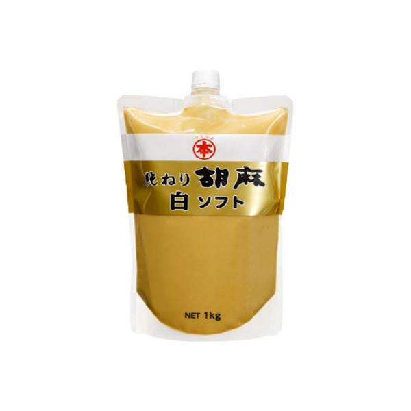 ごま100％の濃厚な練ごまです。便利なパウチタイプです。