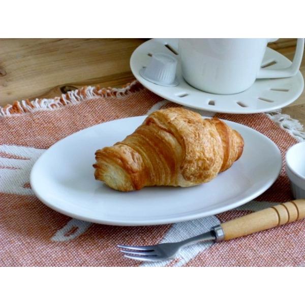 白い食器　オーバルプレート　19.4cm【美濃焼　中皿　メタ皿　楕円　玉縁　丈夫　アウトレット　7.5インチ】　爆買　