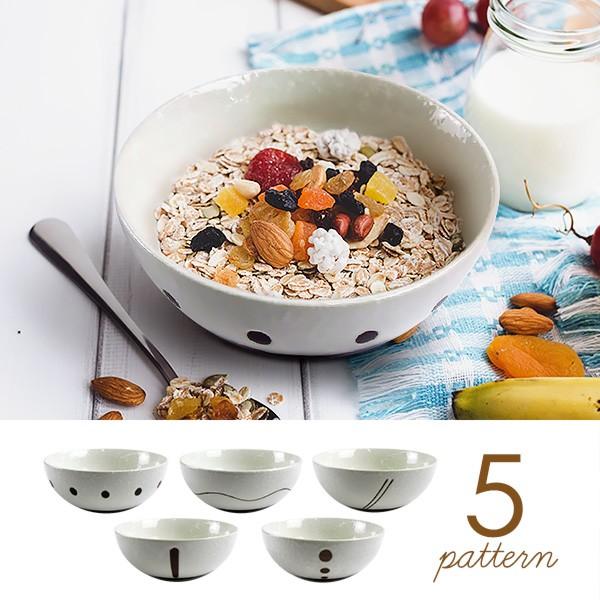 【選べる5柄】粉引 マルチボウル 13.3cm アウトレット込 日本製 美濃焼 陶器 和食器 ボール 中鉢 ボール サラダボウル 煮物鉢 とんすい 取り皿 粉引き カフェ風 北欧風 シンプル ナチュラル　爆買