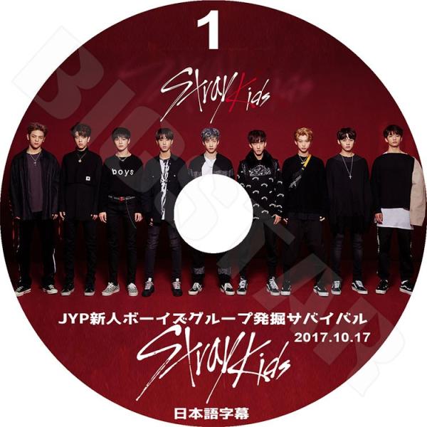 K-POP DVD／Stray Kids #1 (2017.10.17) JYP 新人ボーイズグループ発掘サバイバル(日本語字幕あり)／ストレイキッズ バンチャン ソチャンビン ハンジソン..