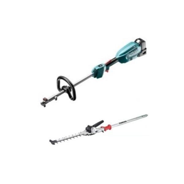 ■畦草の刈込に。軽量1.9Kgで軽い取回し。お得なスプリット+アタッチメント付※画像は代表イメージです。※当店取扱いの商品は基本的に取り寄せとなるため、当店発注の際にメーカー側の予告なく欠品・廃盤となる場合がございます。