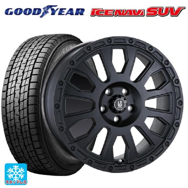 【新品スタッドレスタイヤホイール 4本セット】■タイヤグッドイヤー アイスナビ SUV(GOODYEAR ICE NAVI SUV)■タイヤサイズ215/65R16 98Q ■ホイールet004350 LA STRADA AVENTURA(...