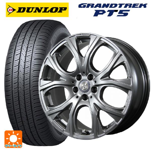 【新品サマータイヤホイール 4本セット】■タイヤダンロップ グラントレックPT5(DUNLOP GRANDTREK PT5)■タイヤサイズ235/50R19 103V ■ホイールet021491 Team Sparco BENEJU(トピー...