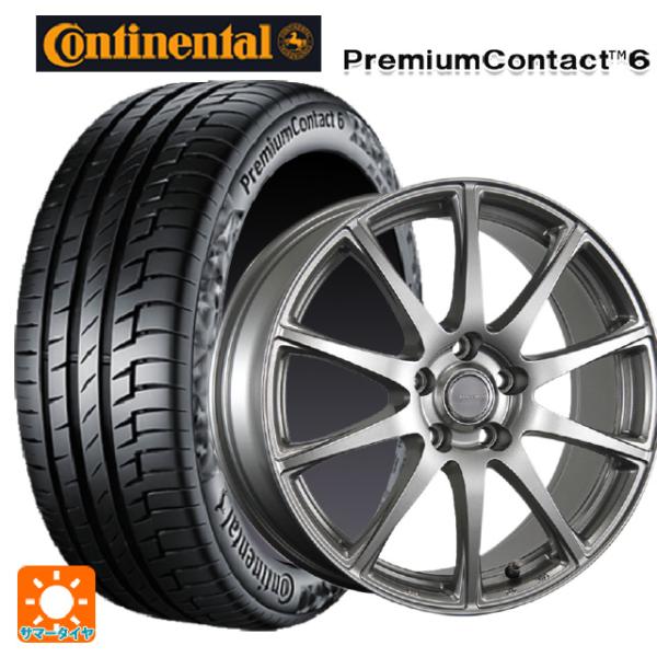 【新品サマータイヤホイール 4本セット】■タイヤコンチネンタル プレミアムコンタクト 6 正規品 #(CONTINENTAL PremiumContact 6)■タイヤサイズ185/65R15 88H ■ホイールet000911 ECO F...