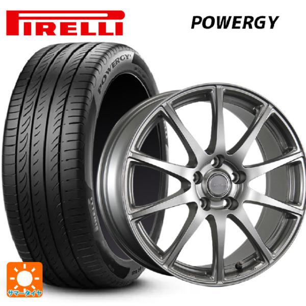 【新品サマータイヤホイール 4本セット】■タイヤピレリ パワジー 正規品(PIRELLI POWERGY)■タイヤサイズ185/65R15 88H ■ホイールet020195 ECO FORME SE-23(ブリヂストン エコフォルム SE...