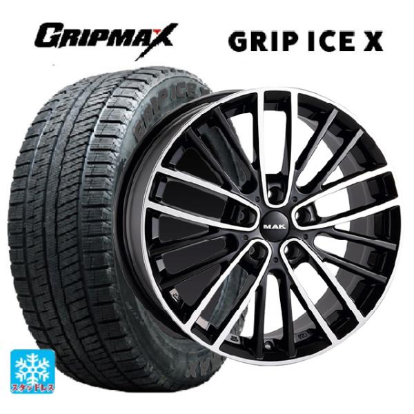 【新品スタッドレスタイヤホイール 4本セット】■タイヤグリップマックス グリップアイスX ブラックレター(GRIPMAX GRIP ICE X(BSW))■タイヤサイズ195/60R16 89T ■ホイールet021129 MAK CHEL...