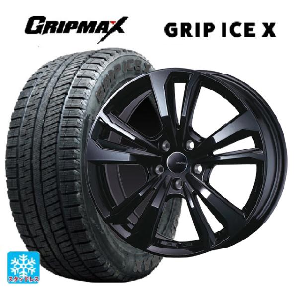 【新品スタッドレスタイヤホイール 4本セット】■タイヤグリップマックス グリップアイスX ブラックレター(GRIPMAX GRIP ICE X(BSW))■タイヤサイズ195/60R16 89T ■ホイールet021129 smartlin...