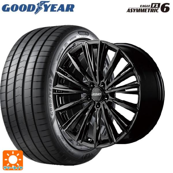 【新品サマータイヤホイール 4本セット】■タイヤグッドイヤー イーグル F1 アシメトリック6(GOODYEAR EAGLE F1 ASYMMETRIC6)■タイヤサイズ245/45R20 103Y XL ■ホイールet027404 RS ...