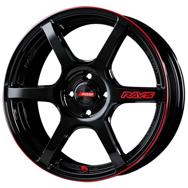 【新品ホイール1本】■ホイールRAYS gramLIGHTS 57C6 TIME ATTACK EDITION(レイズ グラムライツ 57C6タイムアタックエディション)■カラーBLJブラック/マシニング/E-pro coat■サイズ{37...