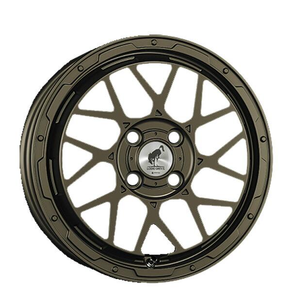 【新品ホイール1本】■ホイールSUPERSTAR LODIO DRIVE 8M MONO(スーパースター ロディオドライブ 8Mモノ)■カラーマットブロンズ■サイズ{37}インチ {38}J 15×4.5 +45 4/100 ■検索ワード1...