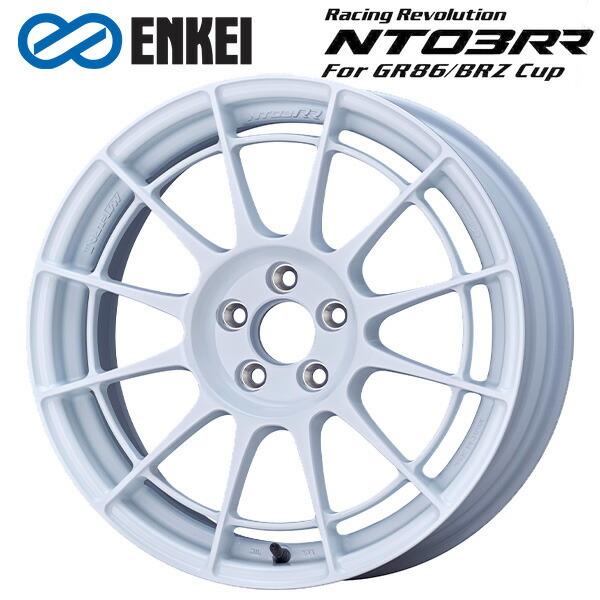 【新品ホイール1本】■ホイールENKEI RACING REVOLUTION NT03RR For GR86 / BRZ Cup（NTR1775445100W）(エンケイ レーシングレボリューション NT03RR For GR86 / BR...