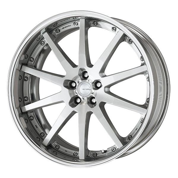 【新品ホイール1本】■ホイールWORK GNOSIS IS 205(ワーク グノーシス IS 205)■カラーBRUブラッシュド■サイズ{37}インチ {38}J 20×8.5 +38 5/114.3 73.3■検索ワード20インチ 8.5...