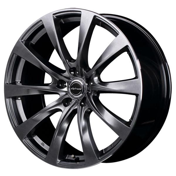 【新品ホイール1本】■ホイールMID LEFINADA MOTION2(エムアイディー レフィナーダ モーション2 #)■カラーハイパーダークシルバー／リムエッジポリッシュ■サイズ{37}インチ {38}J 17×7 +40純正球面ボルト対...