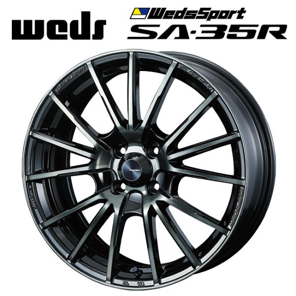 【新品ホイール1本】■ホイールWeds WedsSport TC-105X(ウェッズ ウェッズスポーツ TC105X)■カラーEJ-TITANEJチタン■サイズ{37}インチ {38}J 16×8 +35 4/100 65■検索ワード16イ...