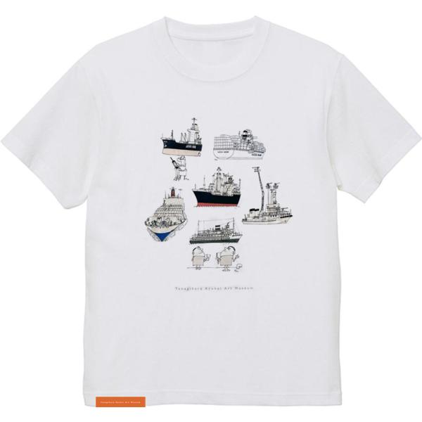 Mサイズ：身丈69cm、身幅52cm、肩幅46cm、袖丈20cmLサイズ：身丈73cm、身幅55cm、肩幅50cm、袖丈22cmXLサイズ：身丈77cm、身幅58cm、肩幅54cm、袖丈24cm著者：柳原良平出版社：CCCアートラボ