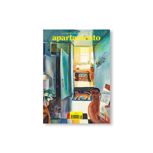 スペイン発、2008年に創刊した年二回刊行のインテリア雑誌『Apartamento』。第36号の表紙は、アメリカ人アーティスト、ルイス・フラティーノの絵画『Richardson Street living room』が飾ります。本誌が絵画を...