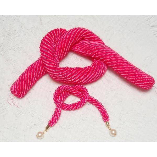 【商品お届けについて】　こちらの商品は、クリックポスト発送です。　引き渡しがポスト投函のため、お届けまでの日数は発送日から2日前後です。　またまた当店で販売しているちんころセット、鹿の子（丸ぐけ）及びちんころは全て手作り品です。注文後に製作...