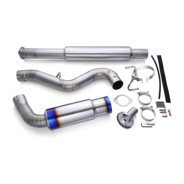 REAL SPEED ENGINEERING リアルスピードエンジニアリングフルチタン競技専用マフラー(※競技専用部品につき公道での使用はできません)※シングル出し※86 ZN6 , BRZ ZC6 FA20 装着可能ですが10〜20mm ...