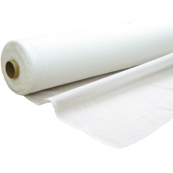 タテ糸が半分浮いた繻子(しゅす)織なので、接着しても接着芯地全面が表生地に貼り付きません。 ↓加工糸芯地のようなパ〜ンとしたハリが出ず、表生地本来の風合いを損なうことなくハードさが出るように思われます。