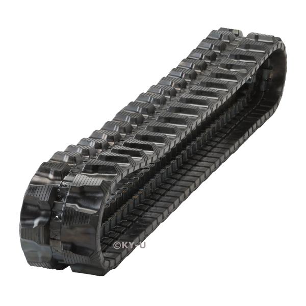 商品写真のラグパターン（山の形）は弊社商品の代表的な物を載せておりますので、実際の商品と違う場合がございます。お問い合わせください横幅*ピッチ*リンク数300*55.5*82(300×55.5×82)エンドレス製法で高耐久なゴムクローラ。ゴ...