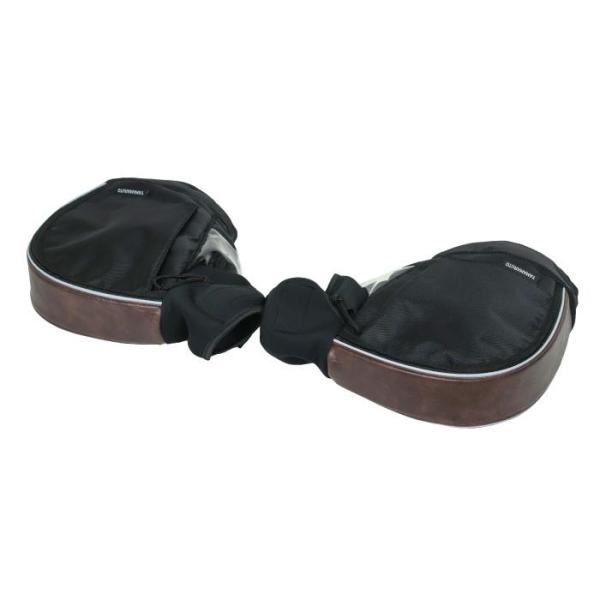 大型スクーター〜大型バイクにおすすめ！・ビックスクーター ・ネイキッド ・アメリカン※一部特殊ハンドルには取り付けできません。カラー ブラウン