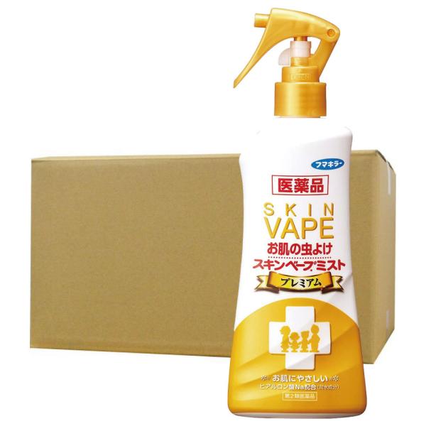 【商品名】医薬品 スキンベープミスト プレミアム【内容量】200ml×20本【有効成分】ディート 30％(原液濃度)【その他の成分】ヒアルロン酸Na(2)、エタノール、精製水、香料【効能・効果】蚊、ブユ、アブ、ノミ、イエダニ、マダニ、サシバ...