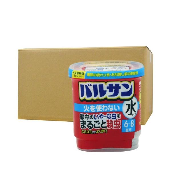 【商品名】 バルサン 火を使わない 水タイプ 12.5g 6-8畳用×30個【商品番号】 VSHMB【容量】 12.5g×30個【本体サイズ】 82×82×H88mm【生産国】 日本【セット内容・付属品】 火災警報器カバー1枚【タイプ】 水...