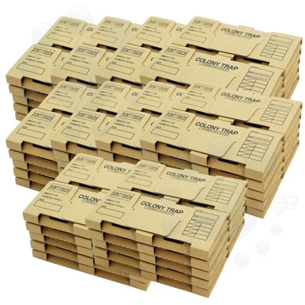 【商品名】コロニートラップ【内容量】10枚×10【サイズ】W150×D70×H10mm【材　質】ダンボール製【用　途】ゴキブリの生息調査【販売元】株式会社イーライフ【商品特長】◆従来の徘徊時のゴキブリだけを捕獲する粘着シーチではなく、ゴキブ...