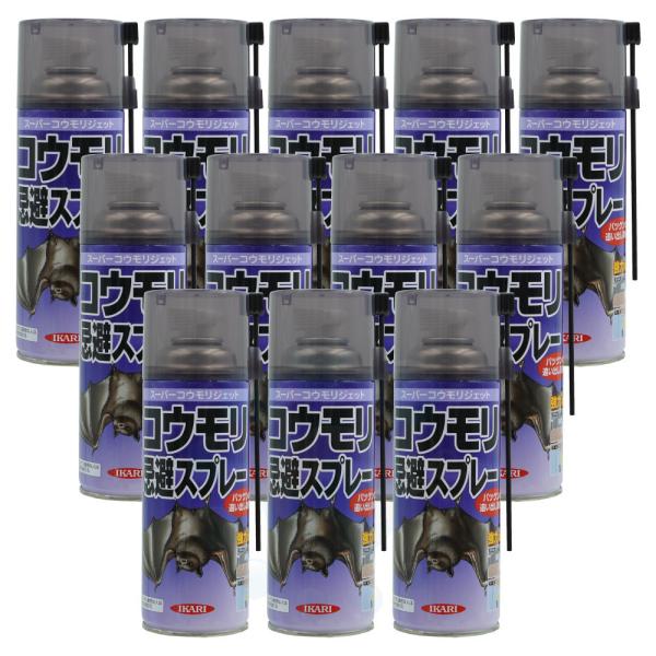 【商品名】コウモリ忌避スプレー　スーパーコウモリジェット【内容量】420ml×12本【主成分】天然ハッカ油【剤　型】エアゾール
