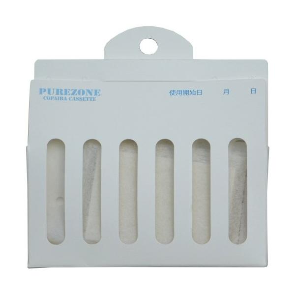 【商品名】ピュアゾーン・コパイバ・カセット【内容量】1個【有効成分】植物精油(コパイバオイル) 【適用害虫】ココクゾウムシ・ユスリカ・アリ・ショウジョウバエ・チョウバエ・チャタテムシ・カメムシ【販売元】京都リフレ新薬株式会社【商品特長】業務...