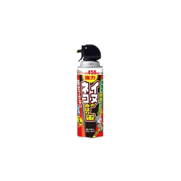 【商品名】イヌ・ネコのみはり番 スプレー  【容量】450ｍｌ【成分】消臭成分、チモール、植物精油（ペパーミントオイル、ヒノキオイル、天然ワサビオイル）  【用途】犬猫の忌避、フン尿臭の消臭 【販売元】アース製薬株式会社 商品特長1.犬猫の...