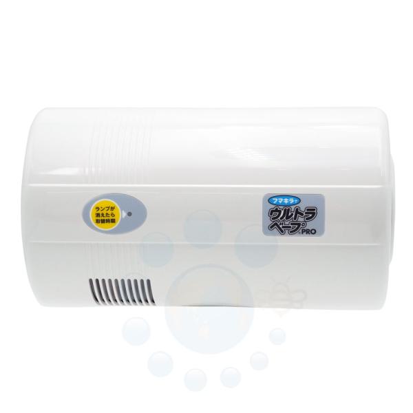 【商品名】ウルトラベープ PRO1.8 Tセット タイマー付き【サイズ】Ｗ250×Ｄ145×Ｈ150mm　【重　量】640ｇ（本体）／180ｇ（カートリッジ）【主成分】ピレスロイド系殺虫剤　【電　源】単一電池（4本）【付属品】カートリッジ×...