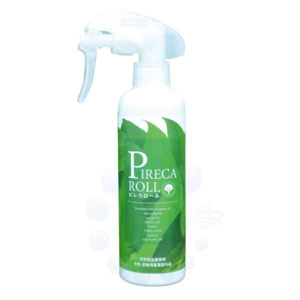 【商品名】携帯用 ピレカロール 【内容量】250ml【成　分】精製水・天然除虫菊エキス・ユーカリオイル・レモンセントティツリーオイル・他3成分 (天然由来成分) 【効果効能】蚊成虫・ハエ幼虫 (ウジ) ・ ハエ成虫・ゴキブリ・ノミ トコジラ...