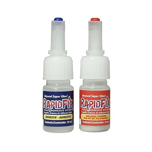 あらゆる素材を秒速補修! 新感覚! 液体と粉末のダブル使用で穴や亀裂、欠け、破損まで強力に補修します。材質:主剤液体/シリノアクリル酸エチル 10ml 粉末/ガラス酸化物 10ml硬化時間:数秒~数10秒完全硬化時間:約24時間耐熱温度:-...